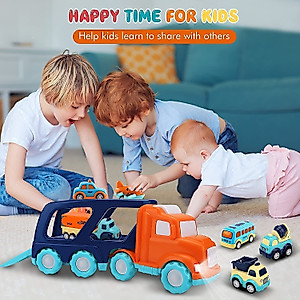 Nicmore Toys for 1 2 3 4 5 6 Year Old Boys, Kids Toys Car for Girls Boys Toddlers, Transport Carrier Truck for Age 3-9 Boys Party Christmas Festival Gifts for Boys Toddler Toys Age 2-4
