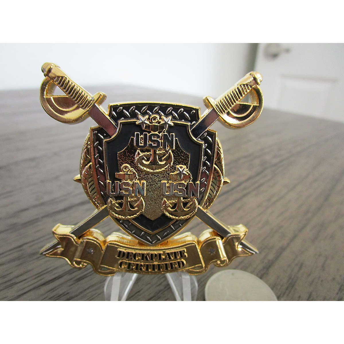 United States Navy The Goat Locker Approved Chief Petty Officer Challenge Coin