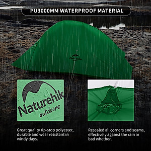 Naturehike Cloud-Up 2 Person Tent Lightweight Backpacking Tent with Footprint - Free Standing Ultralight Camping Hiking Backpack Tents Two Person Tent