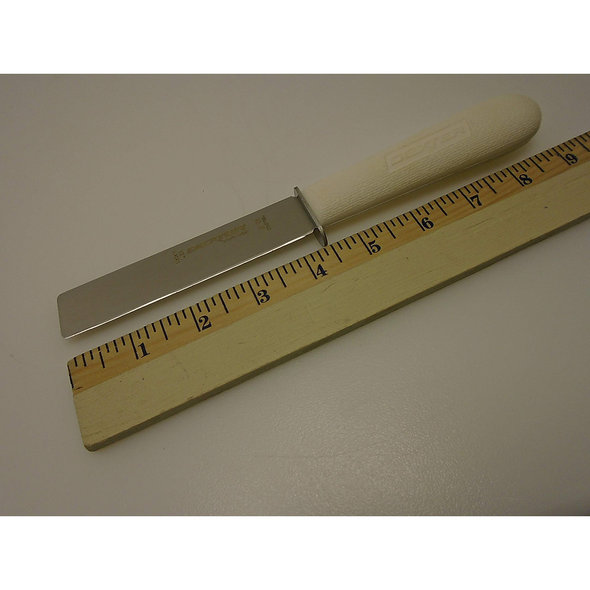 Dexter Set (2) Square Tips 5in Veg Produce Prep Knives Finger Guards Factory Second