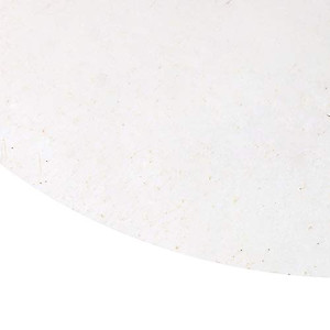 Yibuy Beige Goatskin Goat Skin Drums Head for Bongo Drums Replacement Parts