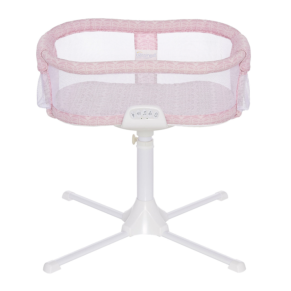 Halo Bassinest Swivel Sleeper Premiere Series Bassinet, Rose Leaf