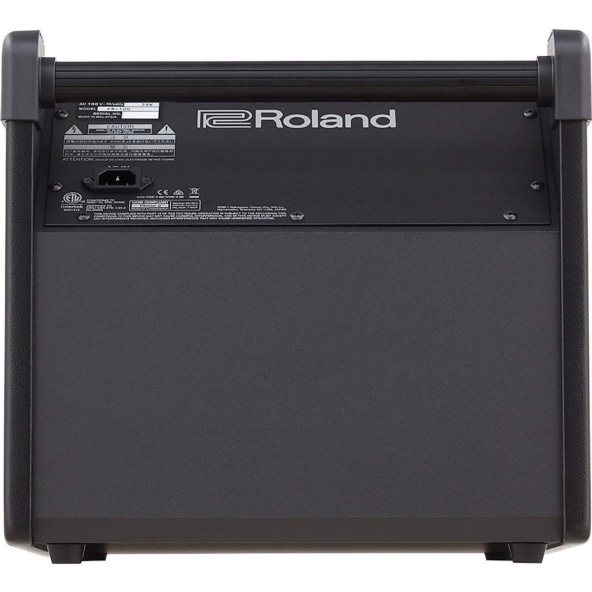 Roland PM-100 Electronic Drum Monitor + 10ft Instrument Cable Bundle