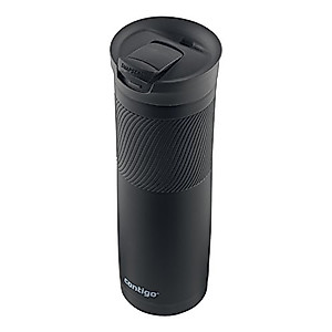 Contigo Steel Travel Mug, 24 oz, Matte Black