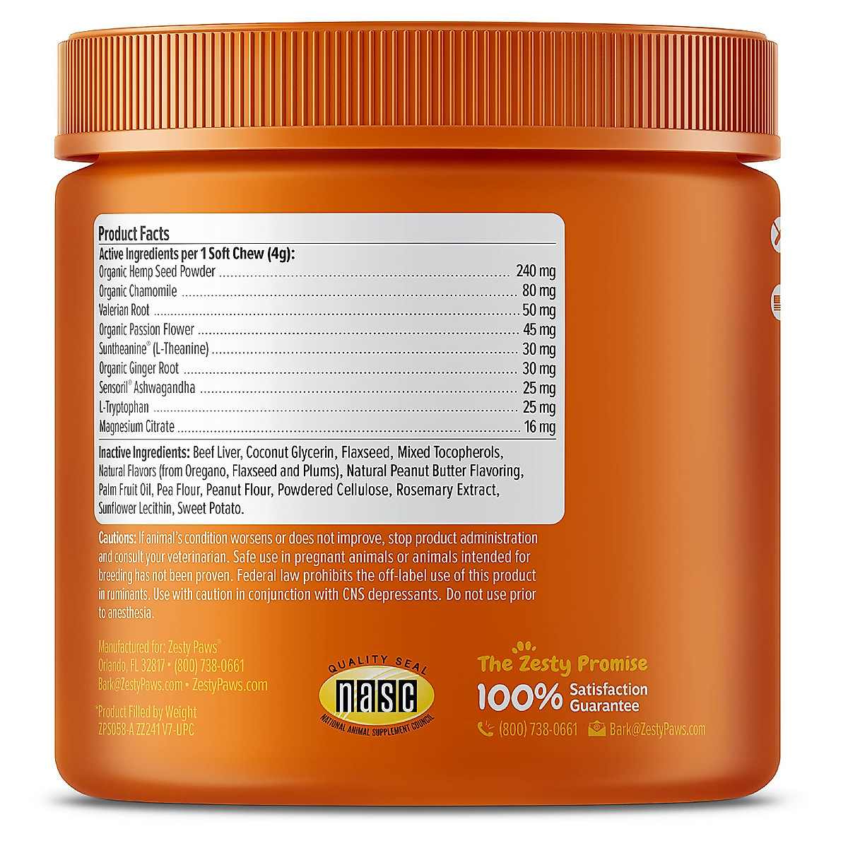 Zesty Paws Calming Soft Chews for Dogs - Composure & Relaxation for Everyday Stress + Multifunctional Supplements for Dogs - Glucosamine Chondroitin for Joint Support