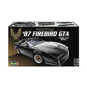 Revell 14535 '87 Pontiac Firebird GTA 1:16 Scale 144-Piece Skill Level 5 Model Car Building Kit White