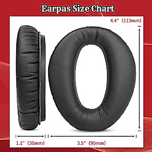 YunYiYi Replacement Earpads Cover Compatible with Lightspeed Aviation Zulu Sierra/PFX/Zulu 2 Aviation Headset Ear Cushions Headband Parts (Suit)
