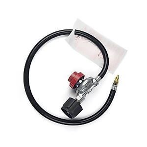 XtremepowerUS High Pressure Stove Single Burner w/Regulator & Hose Outdoor Propane Portable Camping Cooking Range