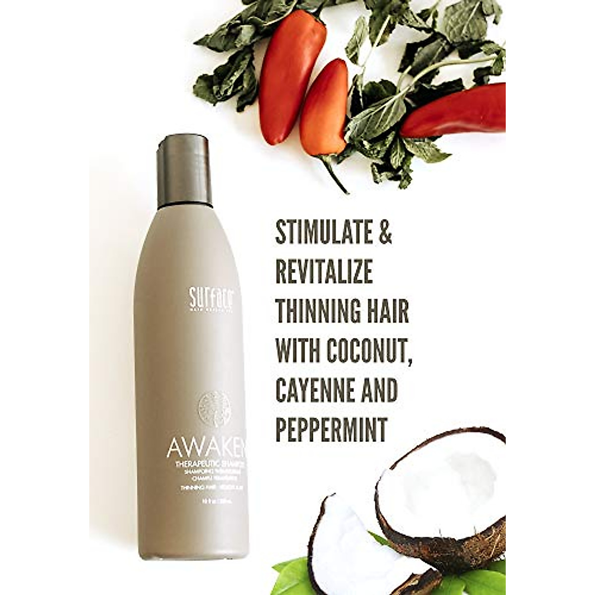 Surface Hair Awaken Therapeutic Shampoo, 10 Fl. Oz (Pack of 1)