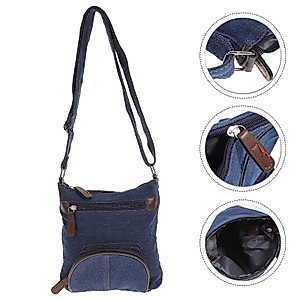 VALICLUD Denim Crossbody Bags denim bag handbag denim purses for women for Women- Mother