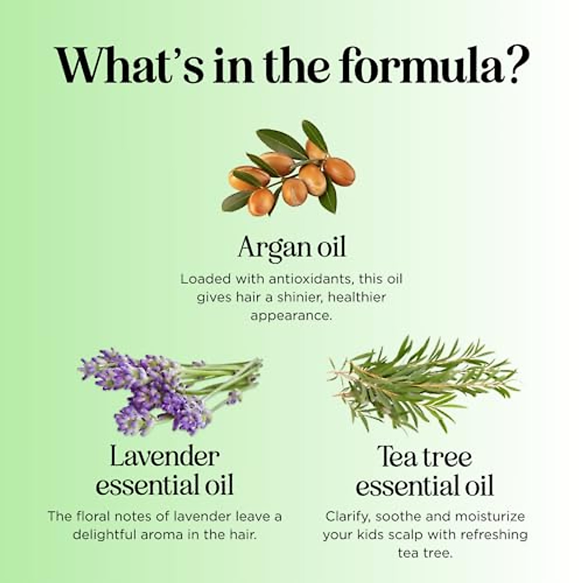 Cleansing Kids Shampoo for Dry Scalp - Dry Flaky Scalp Care Shampoo for Kids and Hair Build Up Remover with Tea Tree Oil and Rosemary Essential Oils for Hair Care - Kids Scalp Cleanser for Build Up