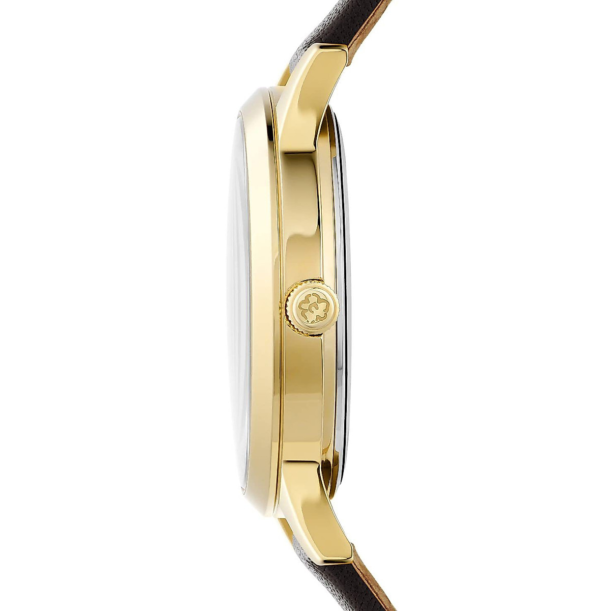 Ted Baker Fitzrovia Bumble Bee Black Leather Strap Watch (Model: BKPFZF2059I)