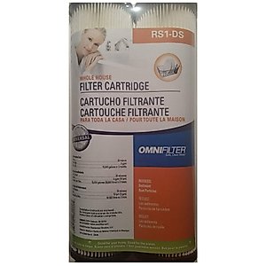 Omnifilter RS1-DS12-05 Resin Sediment Cartridge 2 Pack