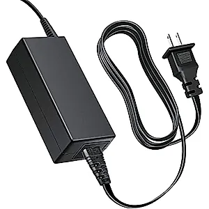 BestCH 24V AC DC Adapter for Worx WA3717 WA37I7 Lawnmower Lawn Mower Class 2 Battery Charger PS Power Supply Cord Cable