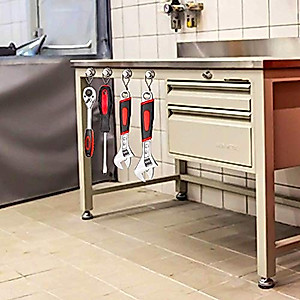 Wukong Magnetic Hook, 48 LB Heavy Duty Swivel Hook Magnet Hangers Holders -Great for Refrigerator, Home, Kitchen, Store, Door Coat Hook, Grill Utensils, Office or Warehouse-8 Pack