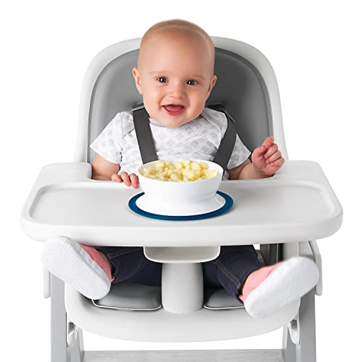 OXO Tot Stick & Stay Suction Bowl - Navy