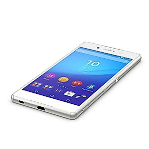 Sony Xperia Z3+ (Z3 Plus) E6553 5.2-Inch 32GB Factory Unlocked Smartphone (White) - International Stock - No Warranty