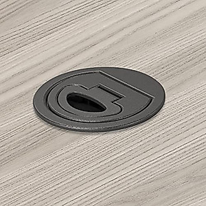 Balt Pop-Up Grommet Power Outlet and USB Charger, Requires a 2.36" (60mm) hole (66666) , Black