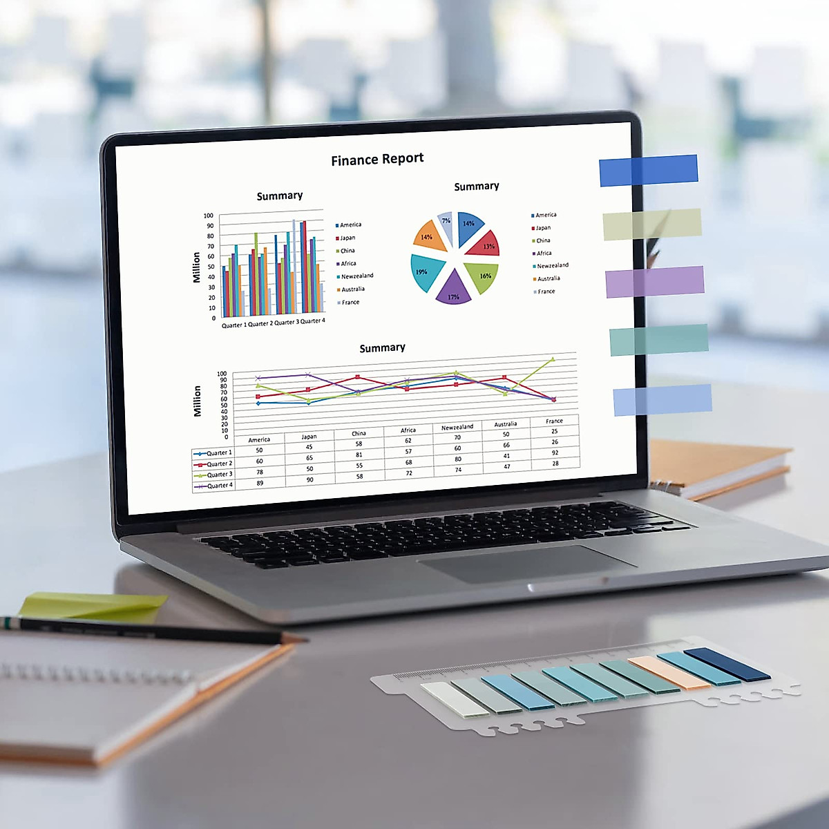 Smarpau 1600 Pcs Morandi Sticky Tabs, Translucent Book Tabs for Annotating Books, Writable and Repositionable Index Tabs Page Flags Book Markers, Book Annotation Supplies, Cute School Supplies