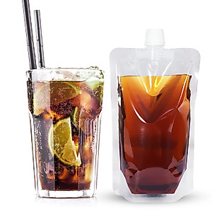 Keon Plastic Flasks - Rum Runners for Cruise,Concealable and Reusable Drink Bags, Leak-Proof, BPA-Free, Cruise Flask Kit for Travel, Outdoor Sports, Concerts, Events