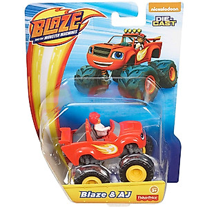 Fisher-Price Nickelodeon Blaze & The Monster Machines, Blaze & Aj Die-Cast, Multicolor