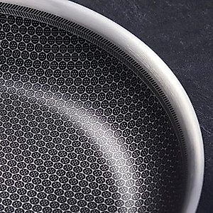 HENCKELS Paradigm 5-pc Frying Pan and Silicone Utensil Set, Nonstick, 3-ply Stainless Steel