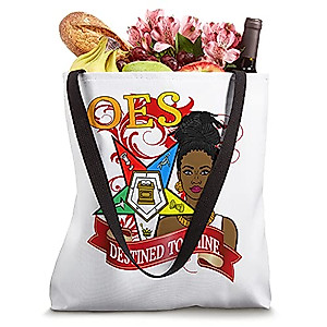 Order Of The Eastern Star Diva OES Emblem Mason Logo Sistar Tote Bag