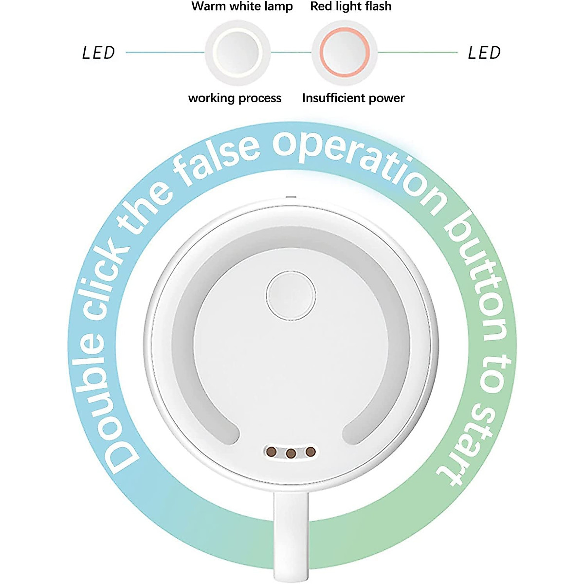 Portable Blender, USB Rechargeable Mini Juicer Blender, Personal Size Blender for Juices, Shakes and Smoothies, Best gift for relatives and friends