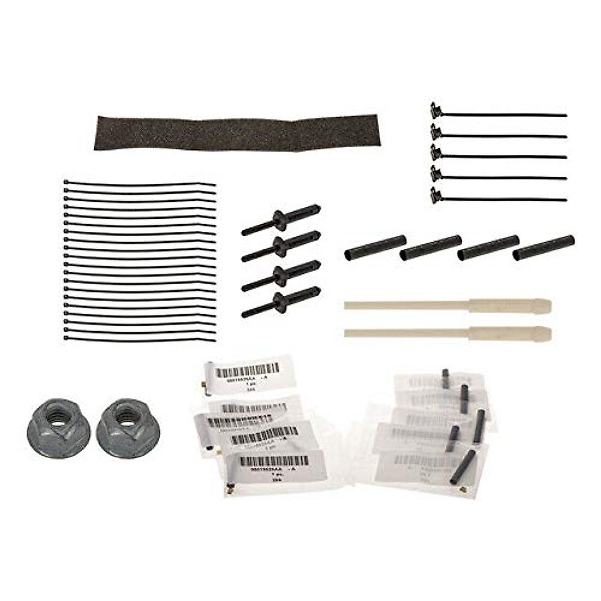 Mopar 82215190AD Auxiliary Switch Bank Kit Jeep Wrangler Black