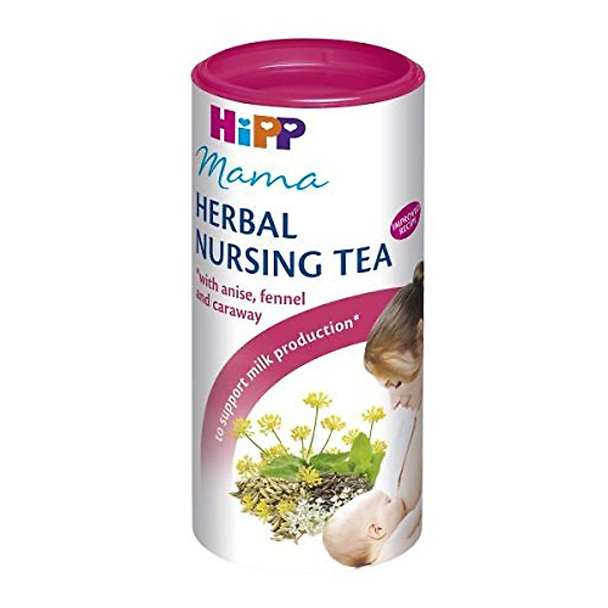 Hipp Herbal Nursing Tea for Breastfeading Women with Anise,Fennel and Caraway 200 g / 7.01 o.z