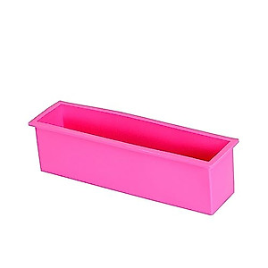 VILLCASE Cookie Cutters 3 Sets de para gelatinas Silicone molds for Candles molds for Resin Jewelry Resin molds Wooden molds Silicone Loaf Soap Suite soap Box Bread Mint Toast Bamboo