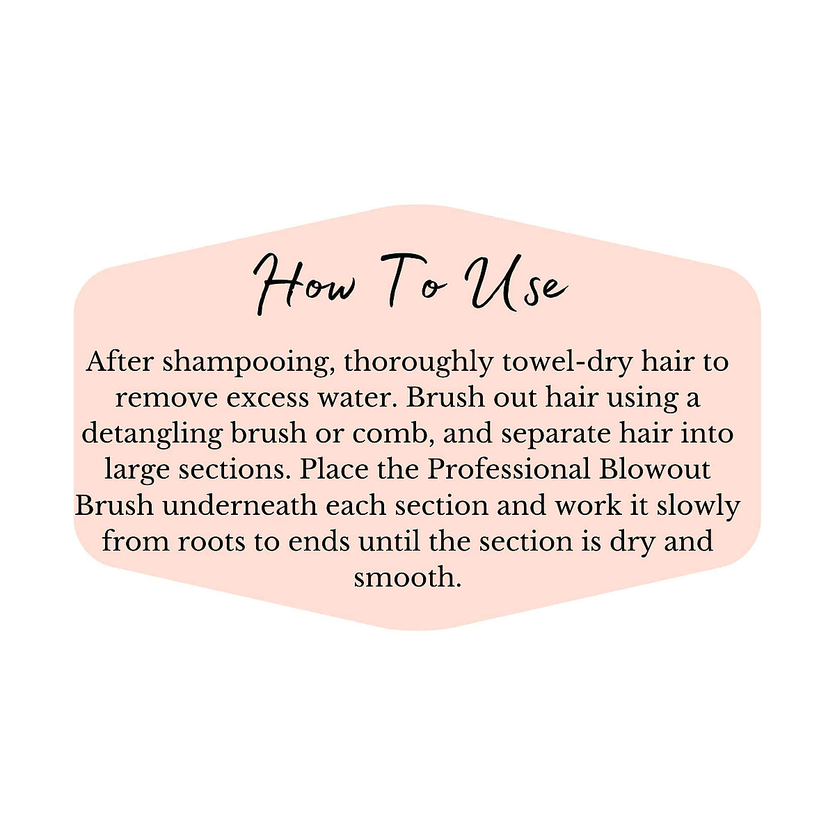 Adagio California Blowout Brush: 2-in-1 Hot Air Brush Styler and Dryer - Negative Ion Round Brush - Hair Dryer Brush with Straightener Function - Hair Styling Tools for Women… (3-inch, Rose Gold)