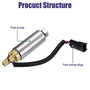 ACROPIX Low Pressure Electric Fuel Pump Assembly Fit for Mercury Marine 4.3L 5.0L 5.7L 262 305 350 861155A3 861155A2 - Pack of 4