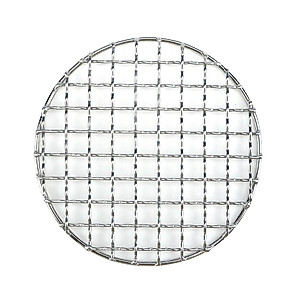 Pastlla Cooling Rack Stainless Steel Metal Wire Rack Barbecue Carbon Baking Net Grill Round Cooling Rack 130mm/5.12in