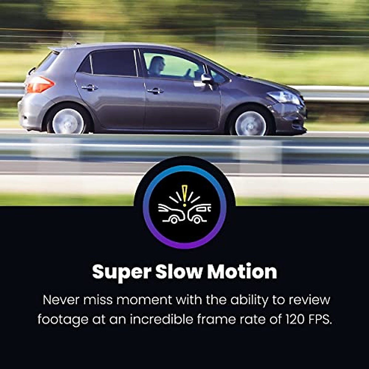Nextbase 622GW Dash Cam Full 4K/30fps UHD Recording in Car DVR Camera- 140° Front- Wi-Fi, GPS, Bluetooth- Super Slow Motion @ 120fps- Image Stabilisation- what3words- Night Vision- Alexa Built-in