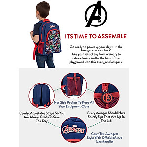Marvel Kids Avengers Backpack (Blue/Multi Avengers)