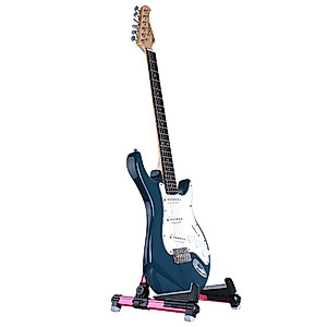 ENO Music Folding Acoustic Guitar Stand, Suitable for Electric Guitars, Bass Guitars