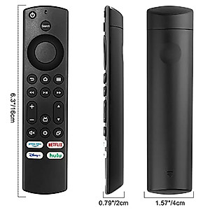 Universal IR Remote Control Compatible with All Toshiba Fire TV, All Insignia Fire TV CT-RC1US-21 CT-RC1US-19 NS-RCFNA-21, Fire TV 2014/2015/2017 (NOT Work with Fire TV Stick/Fire TV Box/Firestick)