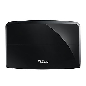 Optoma UHD65 True 4K UHD Cinema Projector for Home Theater Enthusiasts | Accurate Color with 6-Segment Color Wheel | Rec.709 for Wide Color Gamut | HDR10 | Puremotion Technology, Black