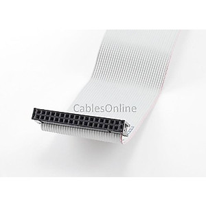 CablesOnline 36 inch Universal Floppy Drive Ribbon Cable for 3.5 or 5.25in Drives, (FF-002)