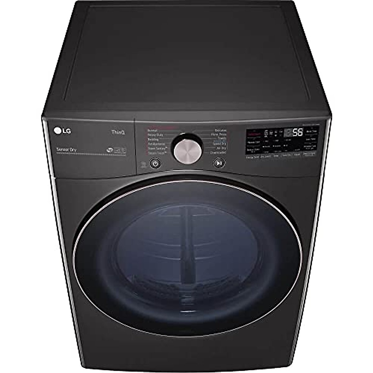 7.4 cu. ft. Ultra Large Capacity Smart wi-fi Enabled Front Load Electric Dryer with TurboSteam™ and Built-In Intelligence