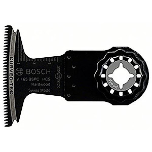 Bosch 2608662356 Plunge Saw Blade HCS AIZ 65 BSC, Hard Wood, 40 x 65 mm