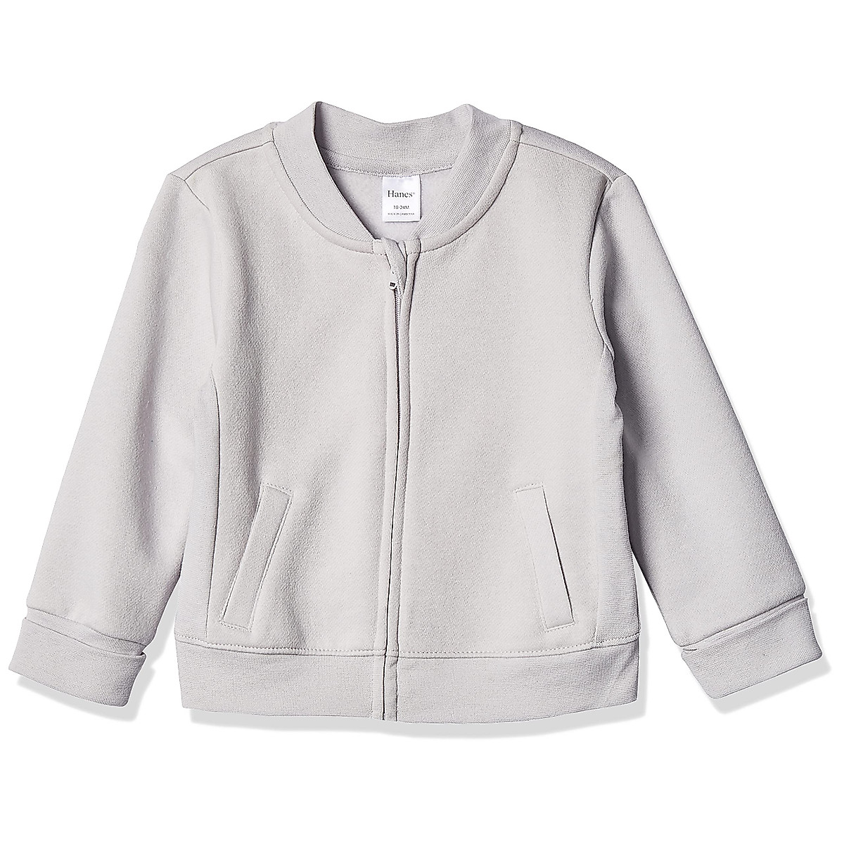 Hanes Boys Baby Full Zip Sweatshirt, Ultimate Zippin Fleece Jacket for Boys & Girls