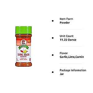 Lawry's Casero Carne Asada Seasoning, 11.25 oz