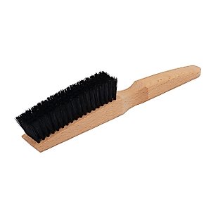 Redecker Boar-Bristle Clothes Brush with Oiled Beechwood Handle, Natural Lint Remover and Garment Care Brush, 10 inches, Made in Germany