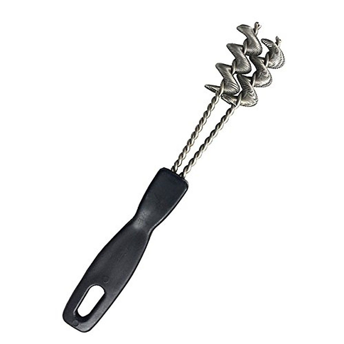 Grill Brush for Big Green Egg Stainless Steel Barbecue Grill Brush BBQ Grill Cleaning Bristle Free Brush 7.5" Long Handle Cleaner for Big Green Egg ,Weber,Stainless Steel& Porcelain Barbecue Grates