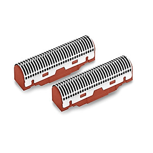 StyleCraft Replacement Set of 2 Red Forged Cutters for Absolute Zero Shaver