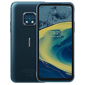 Nokia XR20 5G | Android 11 | Unlocked Smartphone | Dual SIM | US Version | 6/128GB | 6.67-Inch Screen | 48MP Dual Camera | Polar Night,Blue