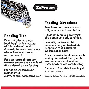 Zupreem Fruitblend Small Keet Food, 14-Ounce