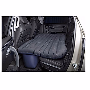 Pittman Outdoors AirBedz Inflatable PVC Rear Seat Air Mattress, Black - Mid-Size Fits Jeeps, Car, SUV’s & Mid-Size Trucks, Comes with Portable DC Air Pump